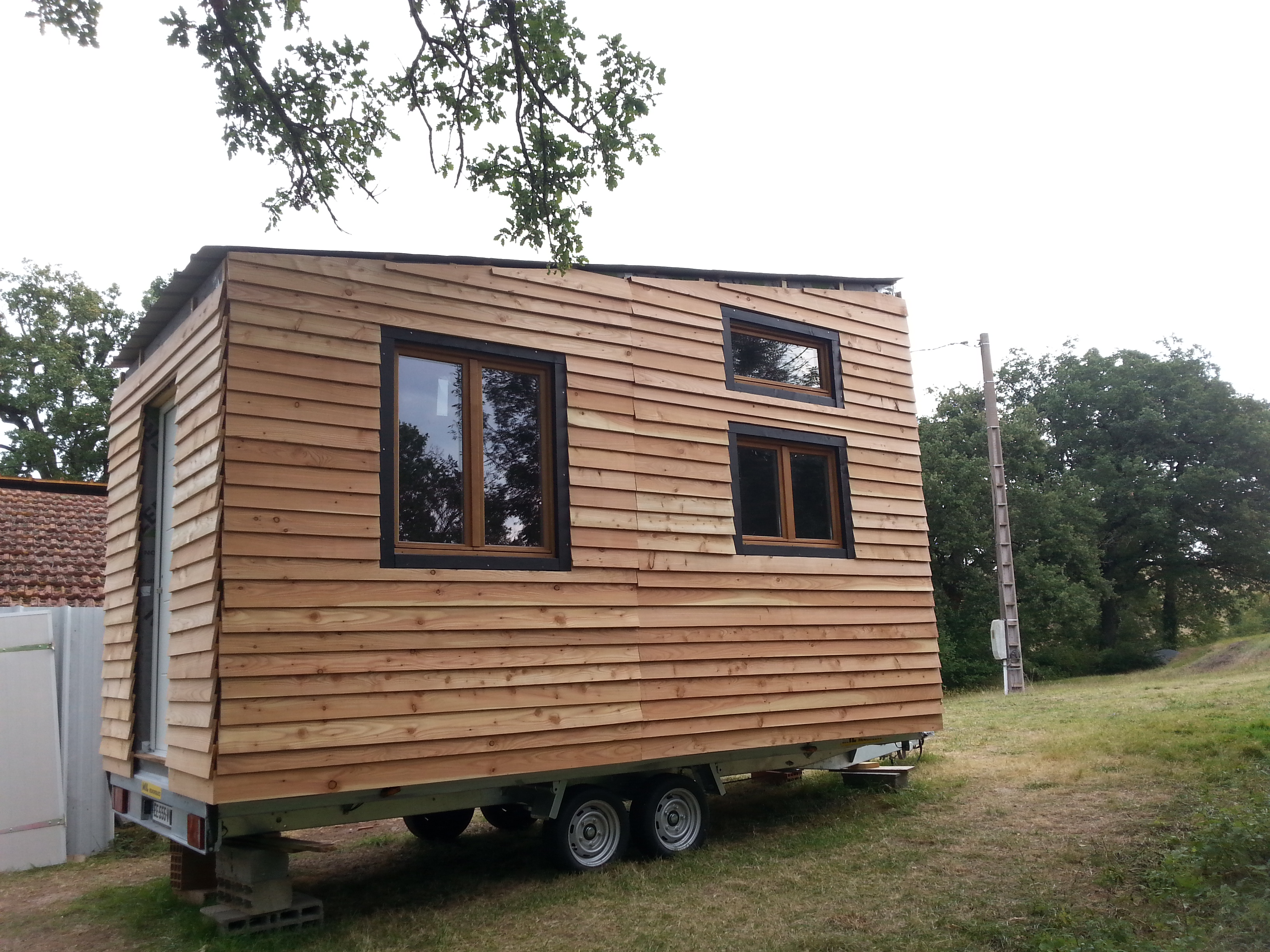 Il construit sa propre maison sur roues ! Une Tiny House ! | Ma Tiny House